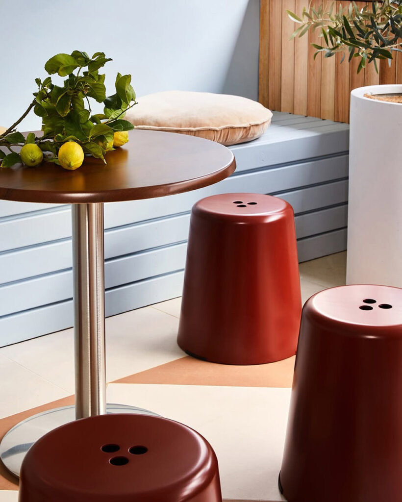 Thimble Low Stool - designFARM - Authentic Furniture, Lighting & Accessories