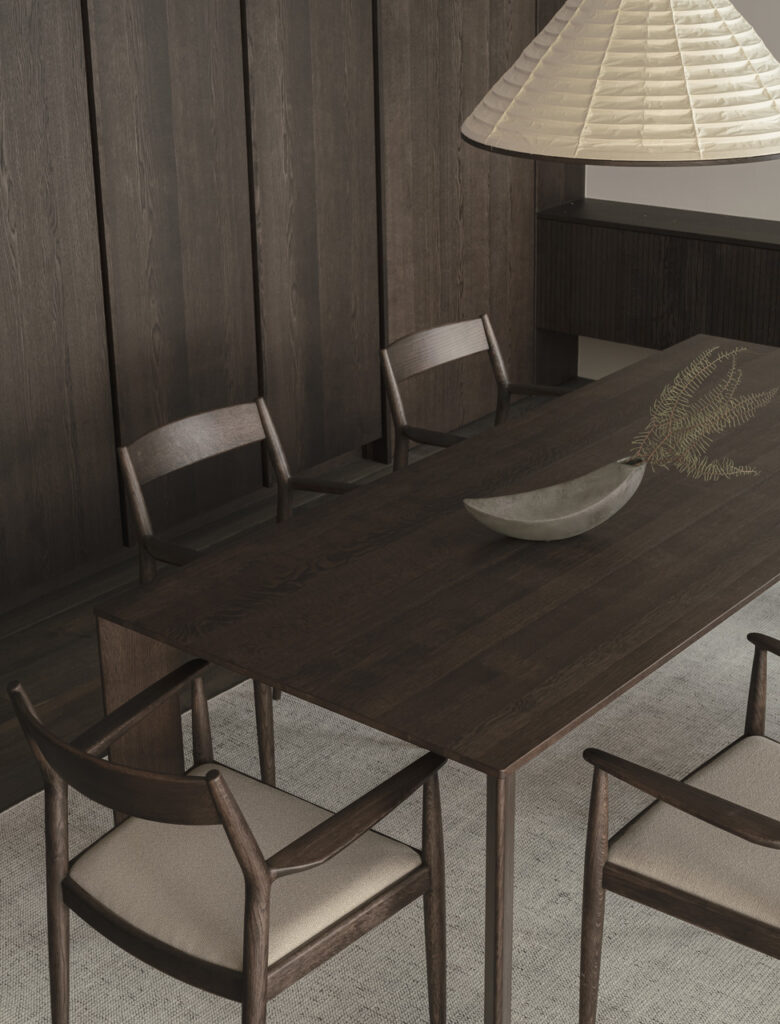 Azabu Dining Table (A-DT02) - designFARM - Authentic Furniture ...