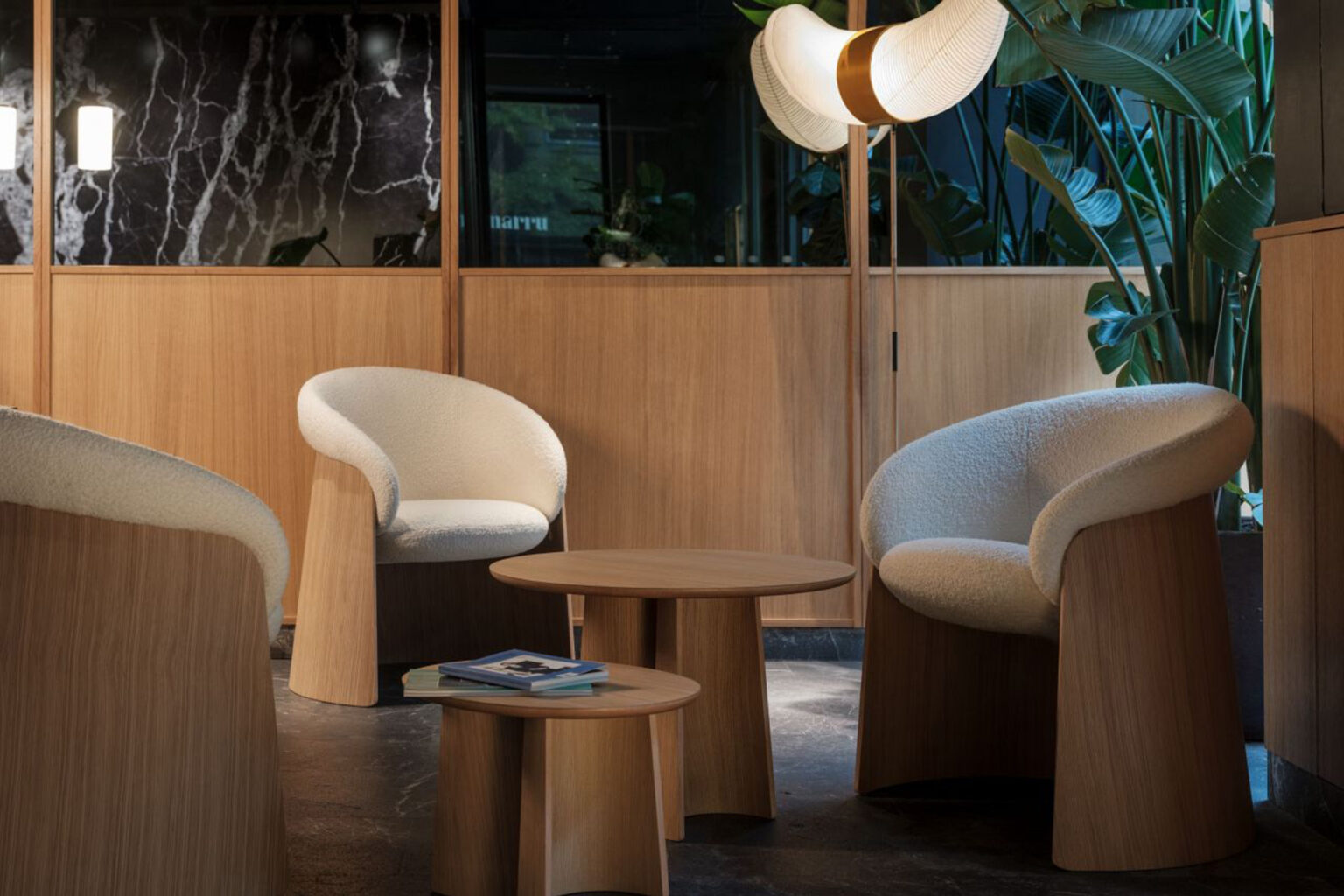 Ginger Lounge Wood - designFARM - Authentic Furniture, Lighting ...