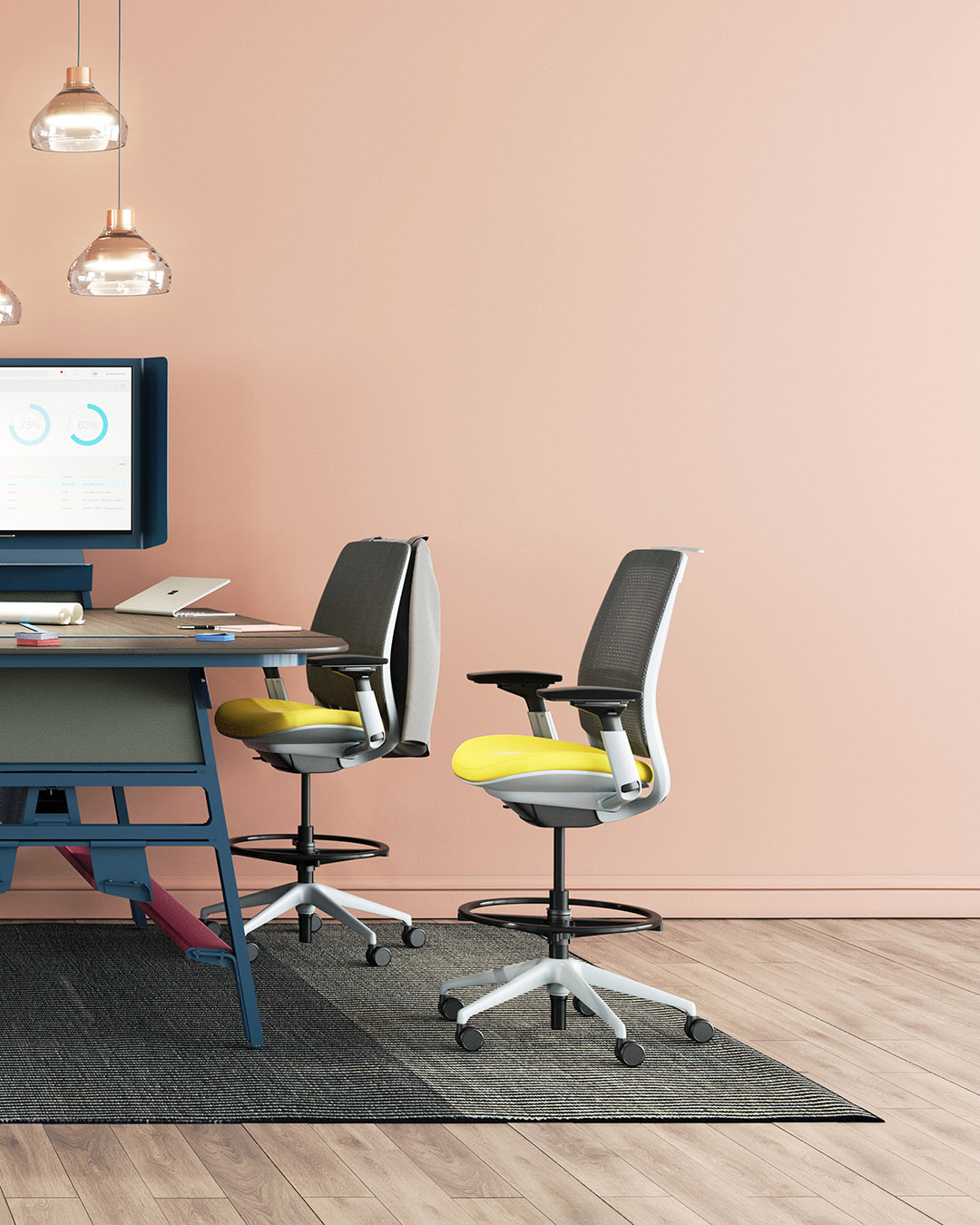 Drafting Stools - designFARM - Authentic Furniture, Lighting & Accessories