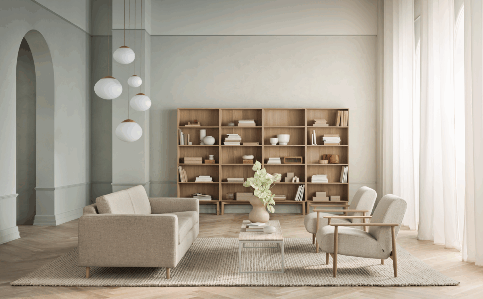 Scandinavia Sofa - designFARM - Authentic Furniture, Lighting & Accessories