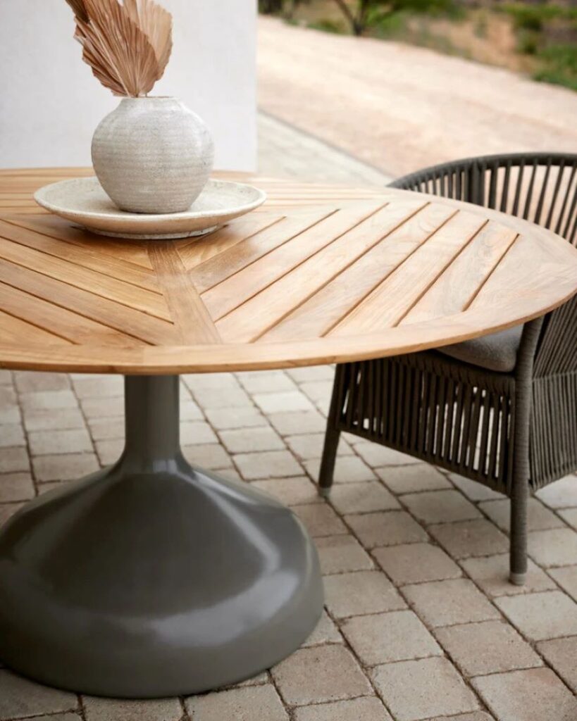 Glaze Dining Table - designFARM - Authentic Furniture, Lighting ...